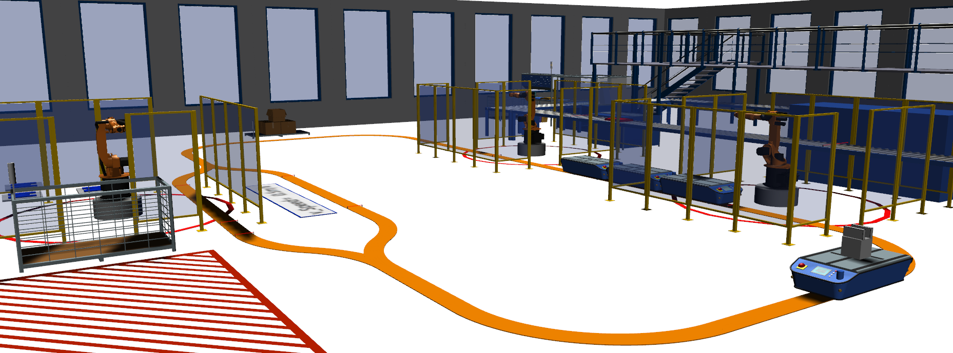 AGV system simulation for manufacturers - ProLog Automation AGV system simulation for manufacturers - ProLog Automation